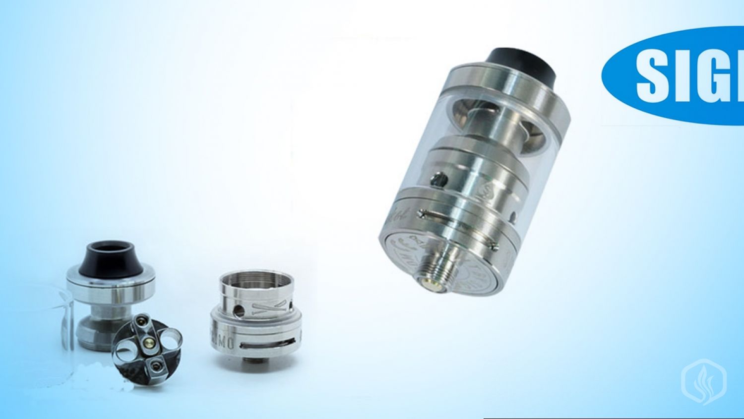 Sigelei Moonshot RDTA tank review | RDA reviews [NO leaks]