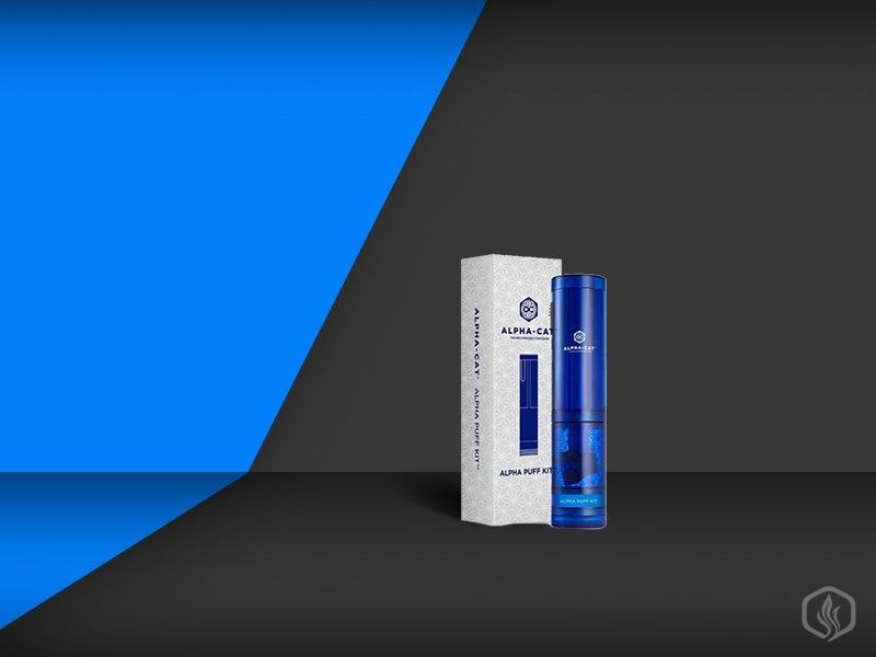 AlphaPuff kit dry herb all in one vaporizer review | Ecigguide